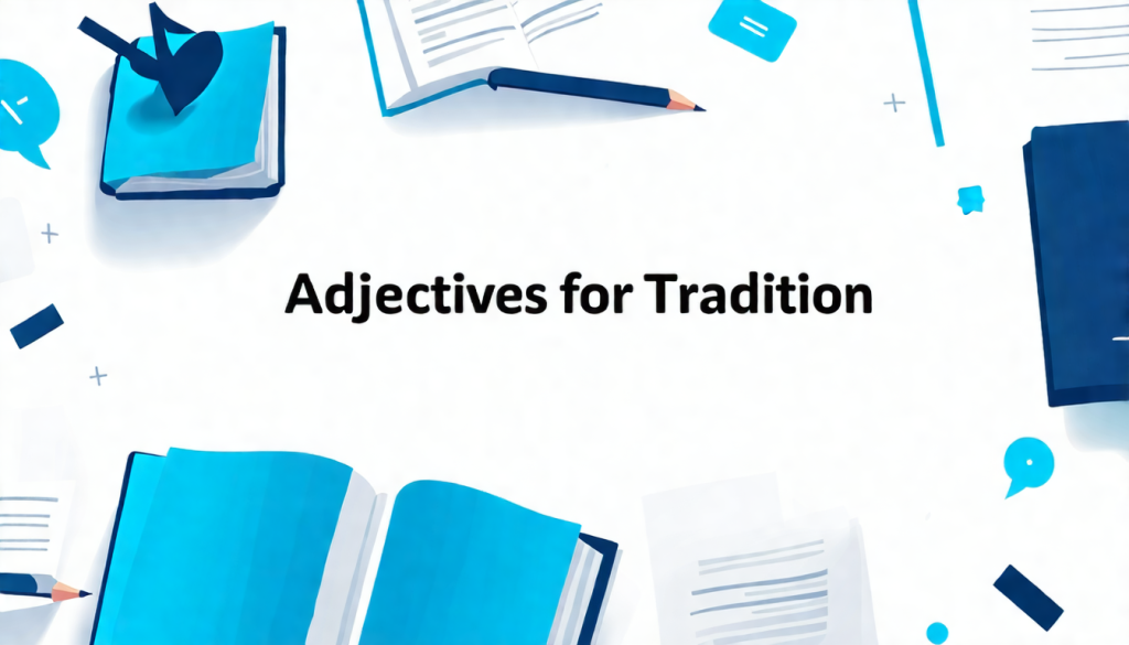Adjectives for Tradition: A Comprehensive Guide - Grammar Simplified ...